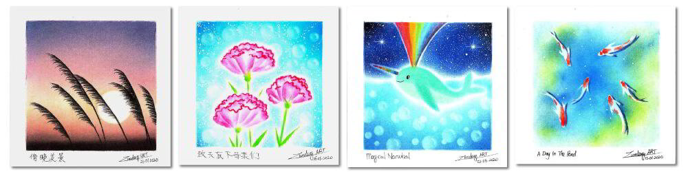 ️ Basic Pastel Nagomi Art Video Lesson Series 2