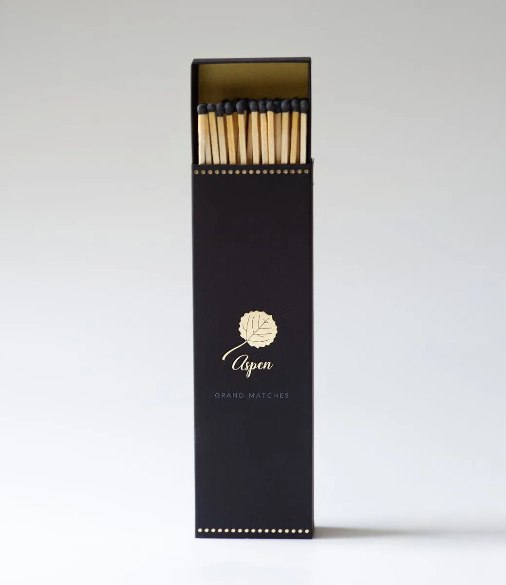 Aspen Matches-Hygge Collection-Extra Long Scented Matches