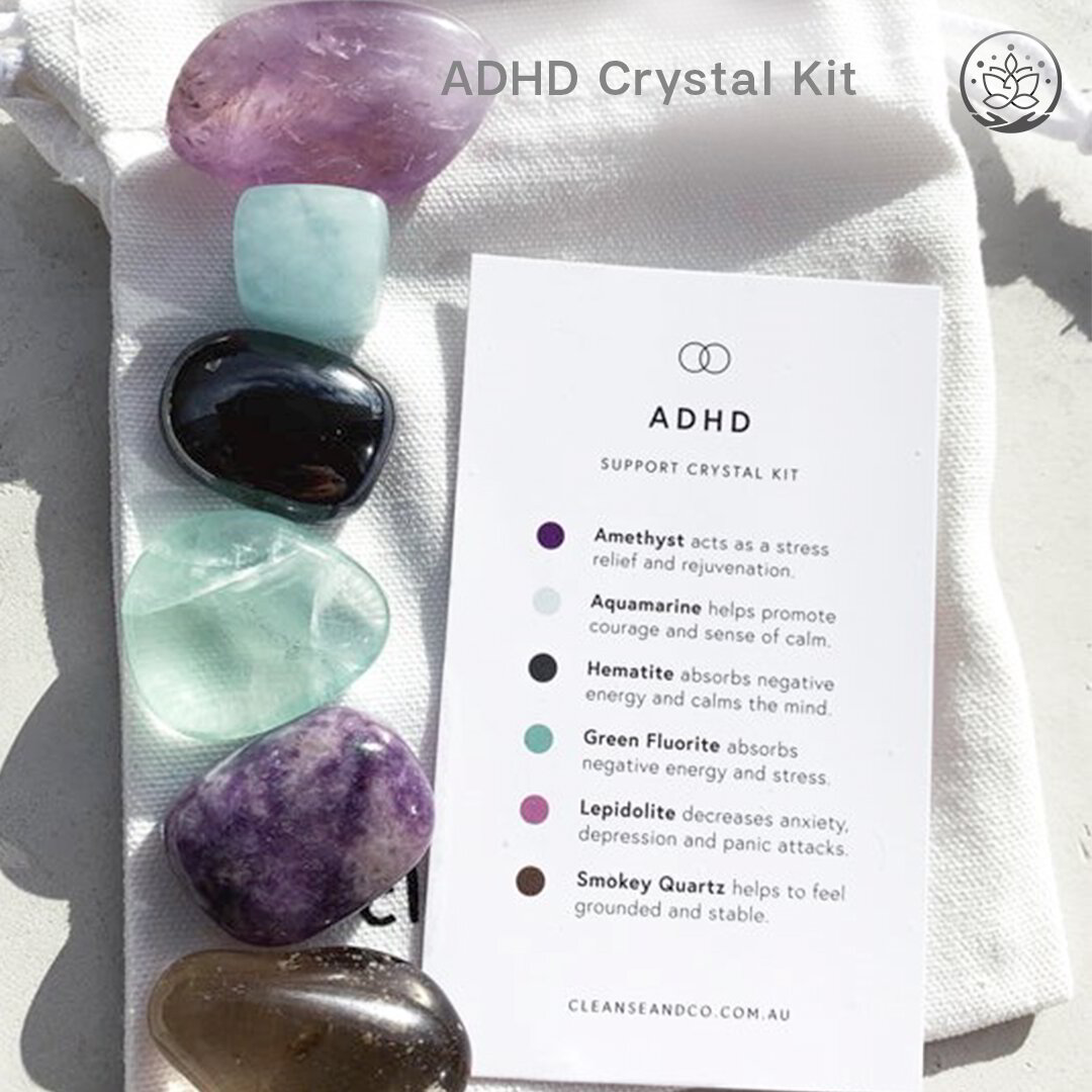 ADHD Crystal Kit - Support - ADHD โรคสมาธิสั้น การดูแล
