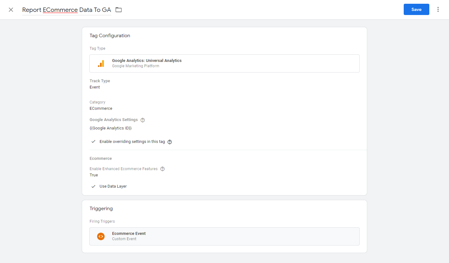 Using Google Analytics’ Enhanced Ecommerce