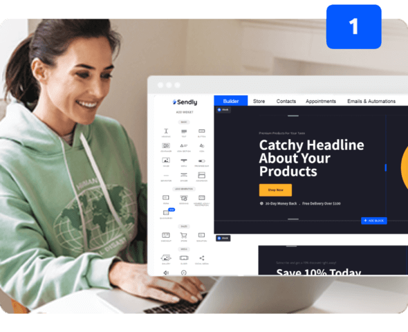 Sendly | The Best All In One Website Builder In 2022