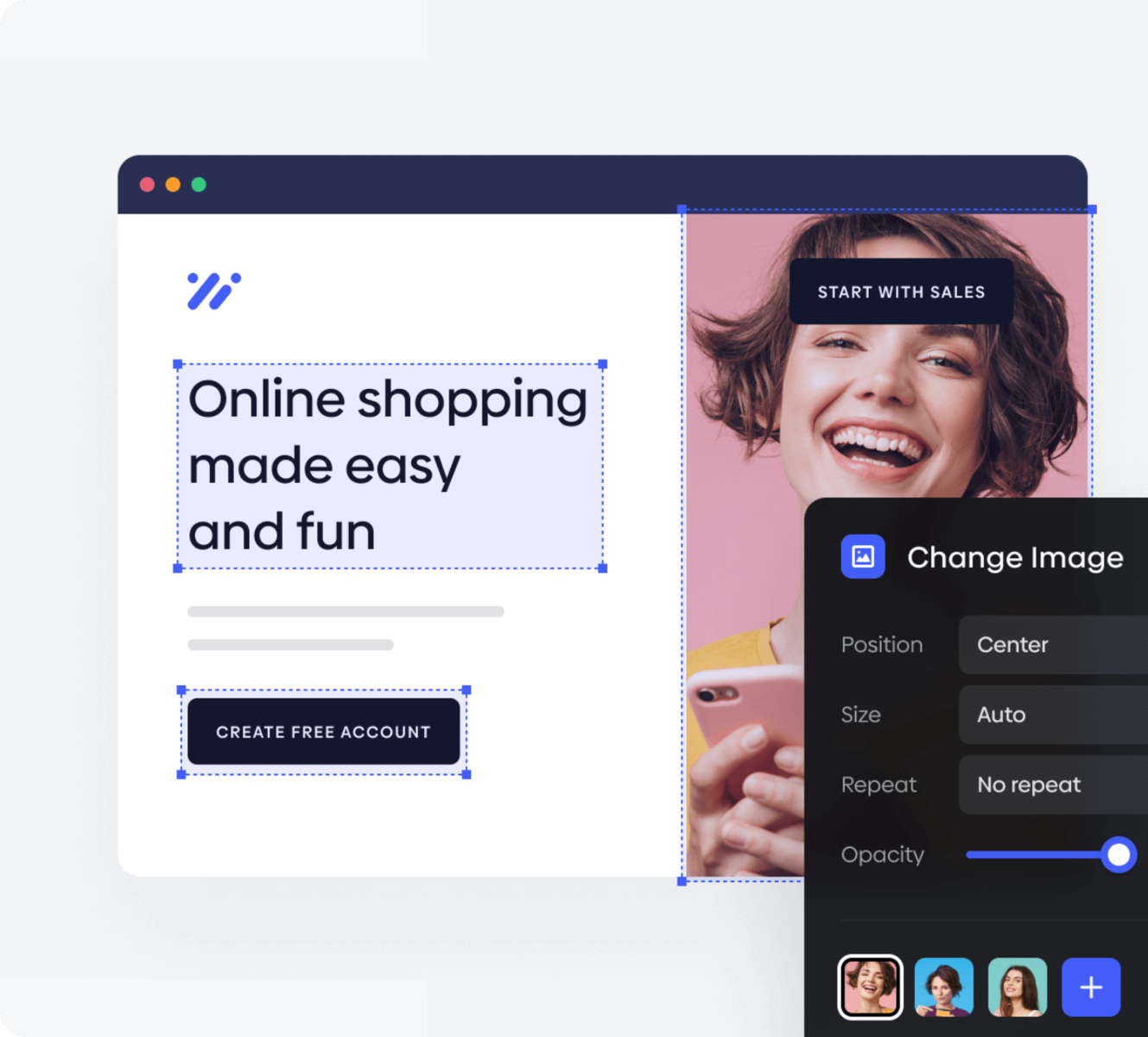 List building | Turn your visitors into contacts | Sendly