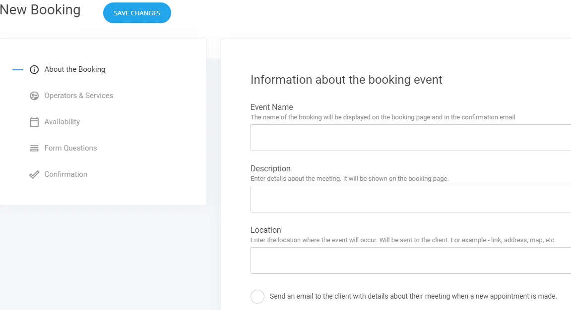 Add a booking calendar to your website super FAST