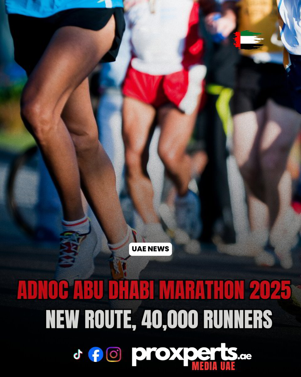 ADNOC Abu Dhabi Marathon 2025 Unveils New Route to Welcome 40,000 Runners