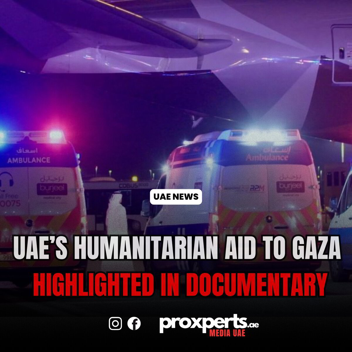 UAE’s Humanitarian Aid to Gaza Highlighted in New Documentary