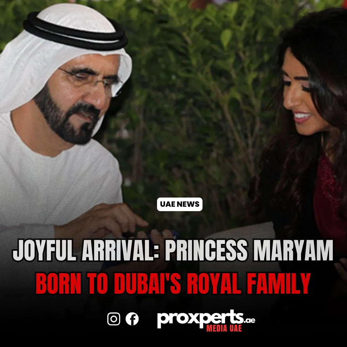 Sheikh Maktoum bin Mohammed of Dubai Welcomes Fourth Daughter, Princess ...