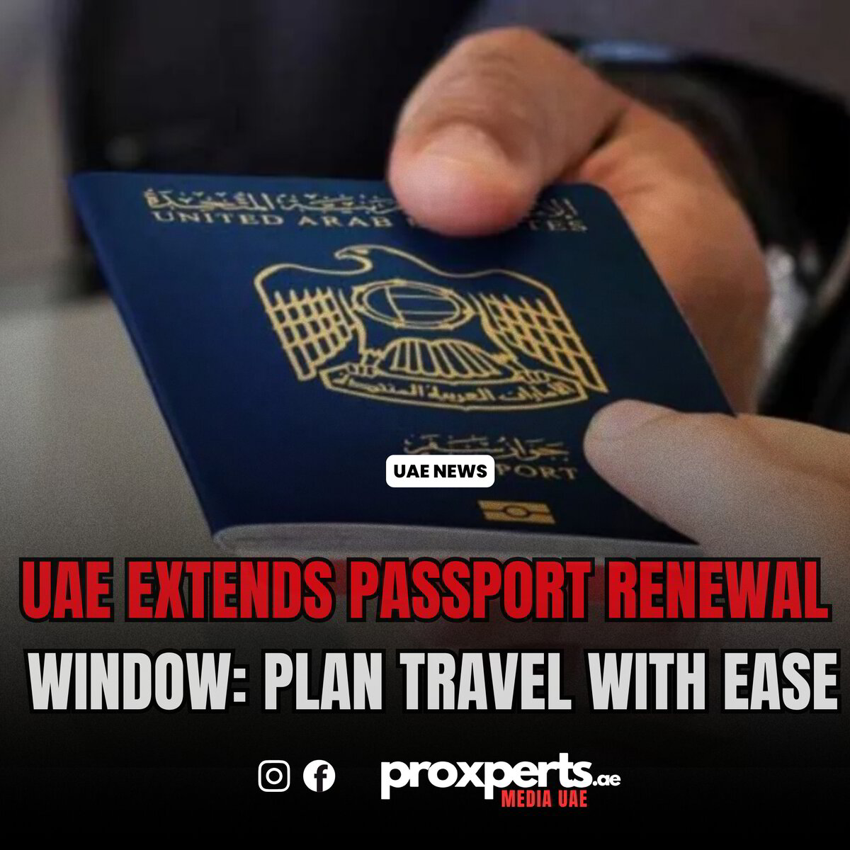 UAE Expands Passport Renewal Window: More Convenience for Citizens and ...