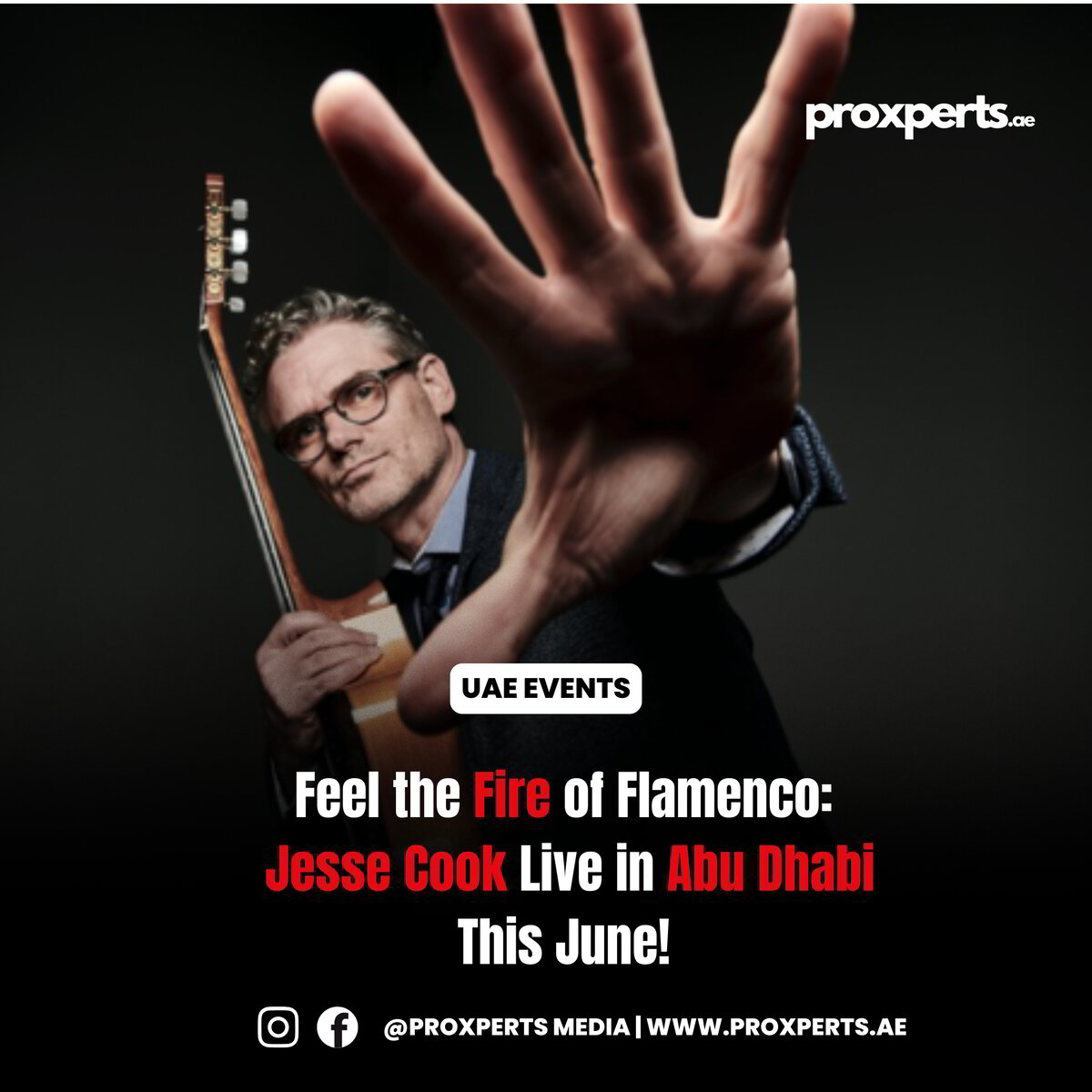 Feel the Fire of Flamenco: Jesse Cook Live in Abu Dhabi This June!