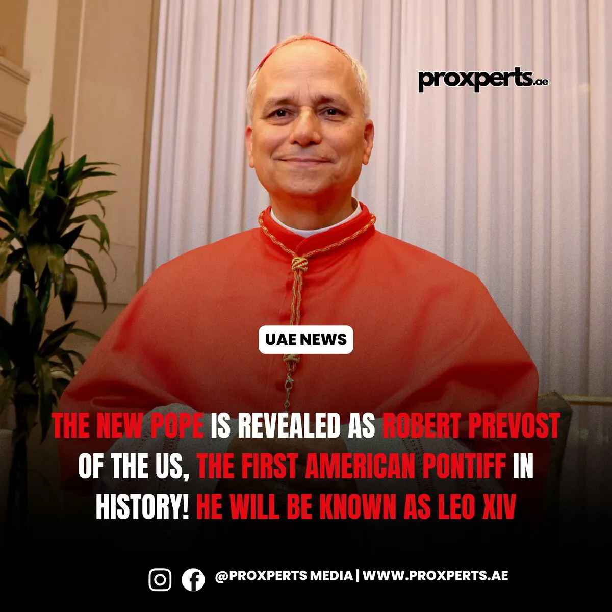 The new pope is revealed as Robert Prevost of the US, the first American pontiff in history.