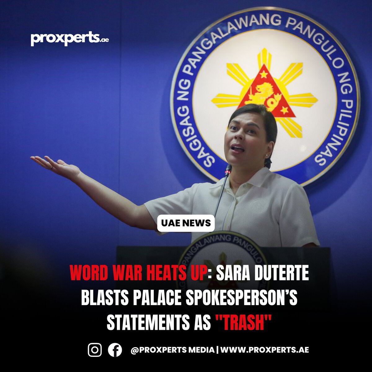 Word War Heats Up: Sara Duterte Blasts Palace Spokesperson’s Statements ...