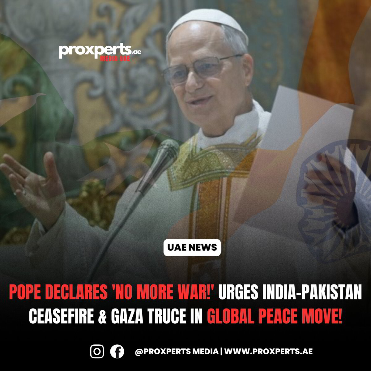 POPE LEO XIV MAKES HISTORY: Demands India-Pakistan Ceasefire & Gaza ...