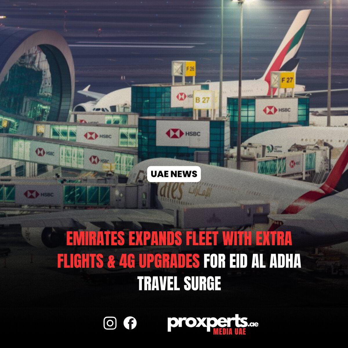 Emirates Expands Fleet with Extra Flights & 4G Upgrades for Eid Al Adha ...