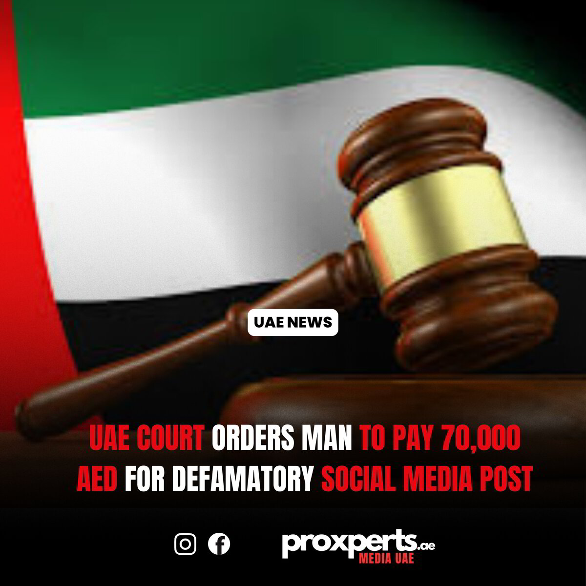 UAE Court Orders Man to Pay 70,000 AED for Social Media Comment