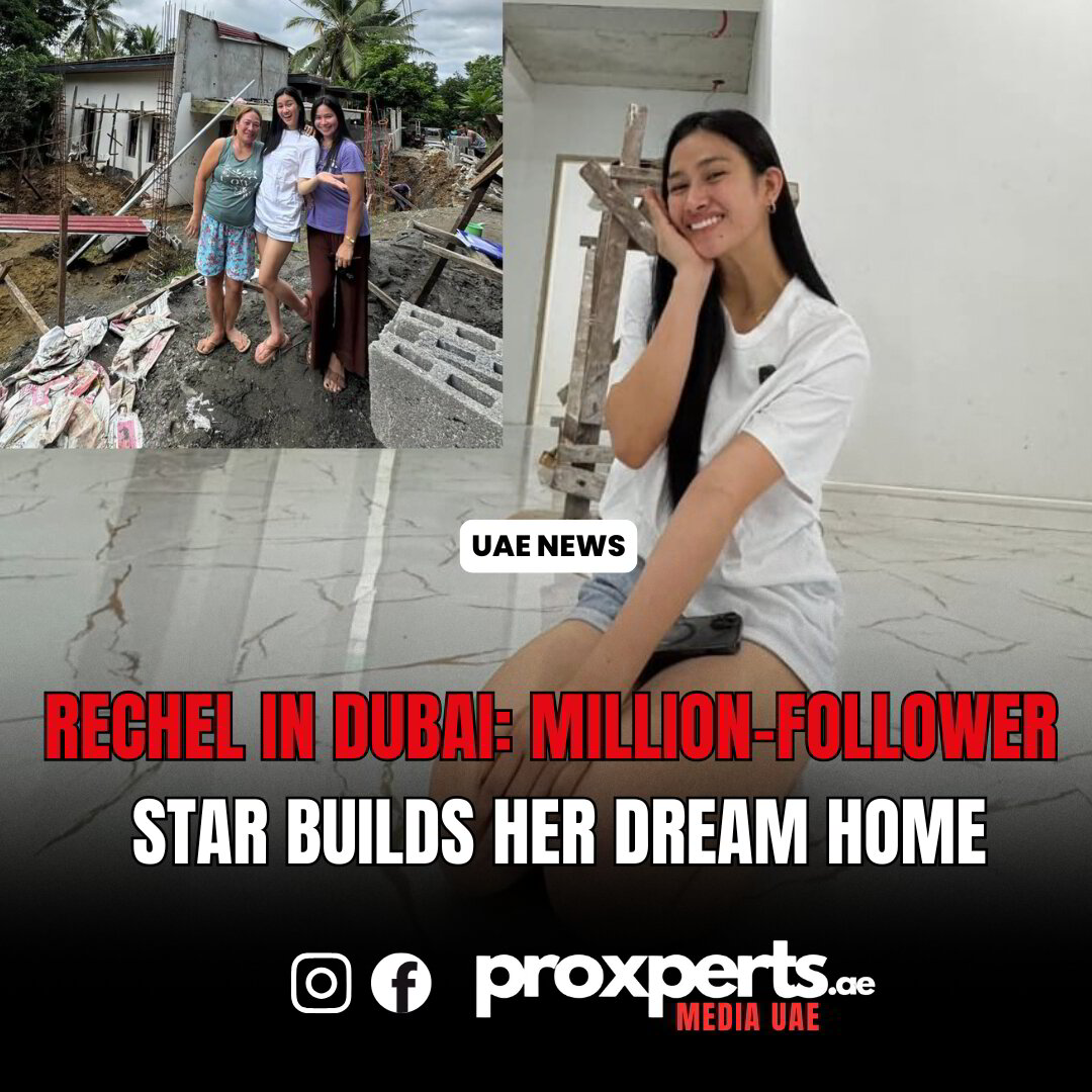 A Dream Taking Shape: Rechel in Dubai, Gives a Glimpse of Her Future Home