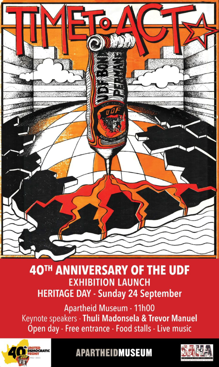 Celebrating the 40th Anniversary of the United Democratic Front