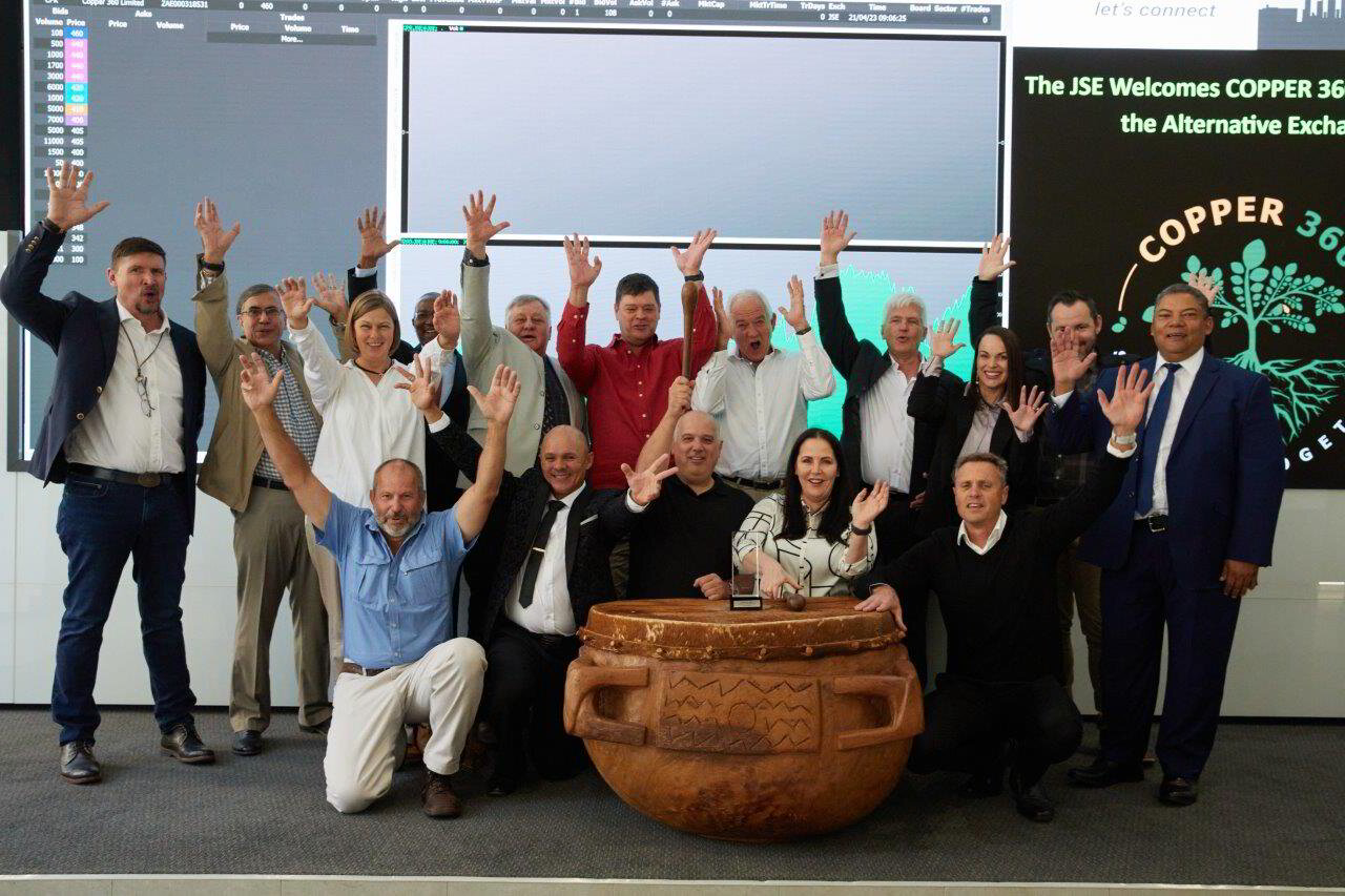 Copper 360 Limited, Africa’s newest copper producer, lists on the JSE