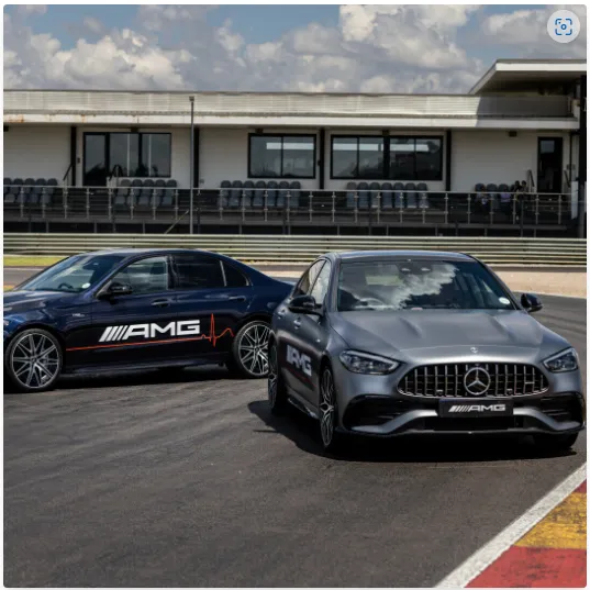 Mercedes-AMG and Springbok rugby stars Lukhanyo Am and Makazole Mapimpi ...