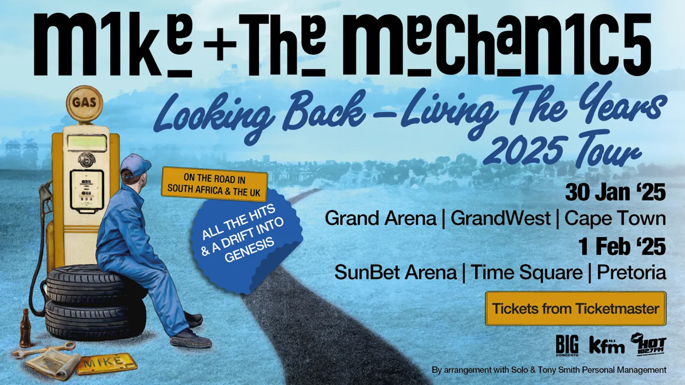 MIKE + THE MECHANICS LOOKING BACK – LIVING THE YEARS 2025 TOUR MIKE + THE MECHANICS LOOKING BACK – LIVING THE YEARS 2025 TOUR