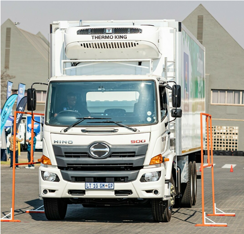 HINO PARTICIPATES IN NEW TRUCK DRIVING CONTEST