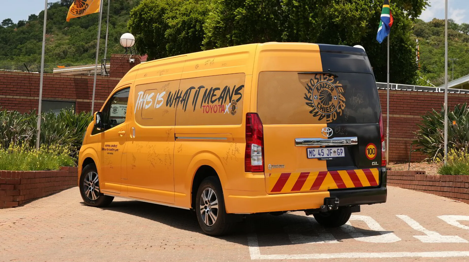 Toyota and Kaizer Chiefs unveil the ‘What It Means’ mascot vehicle