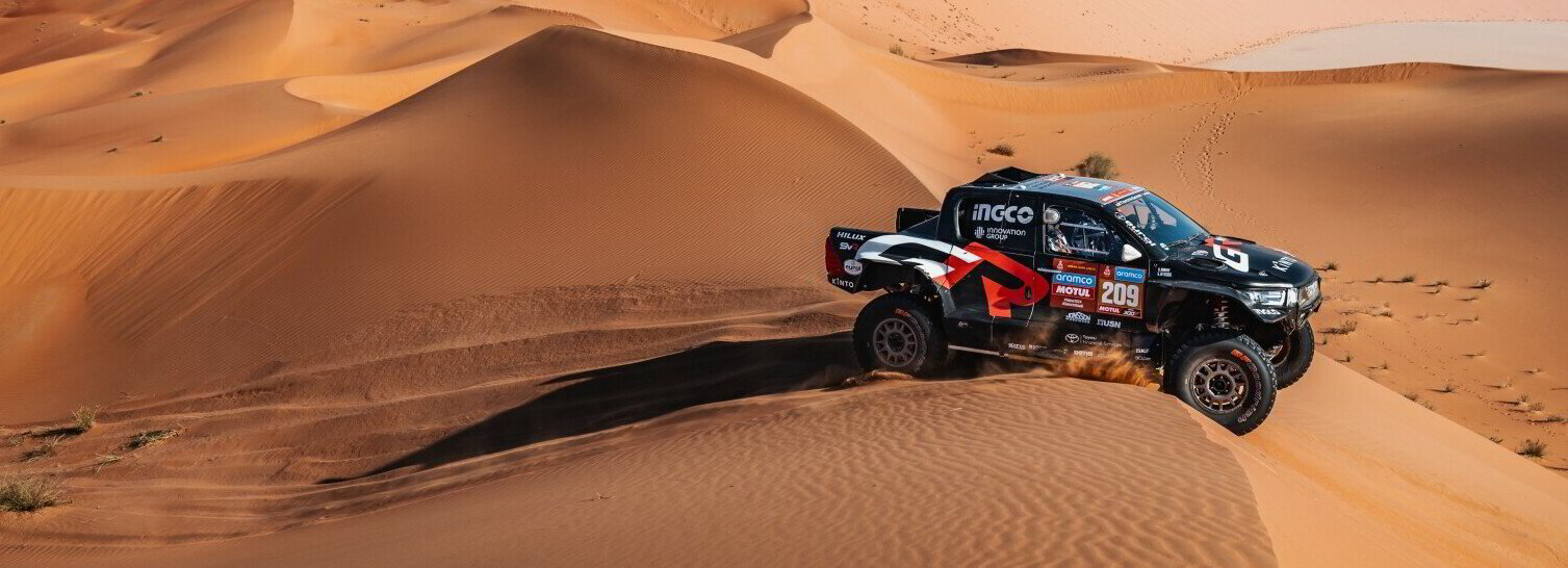 GINIEL JUST OUTSIDE TOP 10, MIDWAY THROUGH 48 HOUR DAKAR STAGE