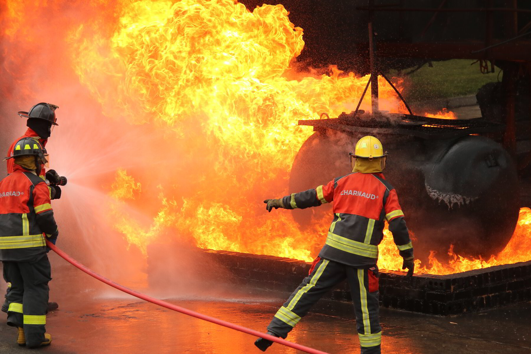 What to do in a truck fire