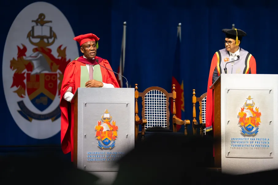 University of Pretoria confers honorary doctorate on science leader and ...
