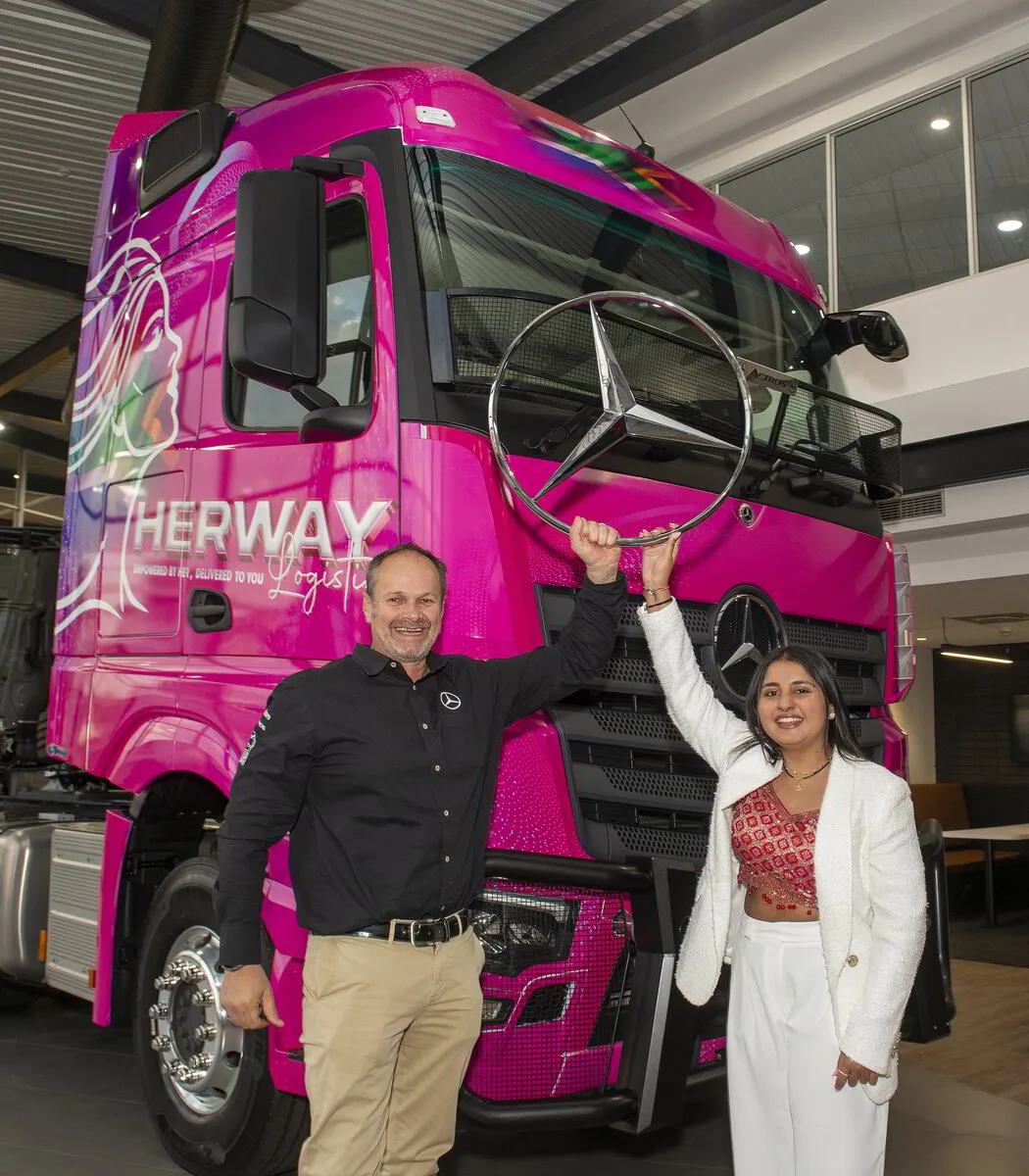 One of Mercedes-Benz Trucks’ Youngest Female Customers Drives Change in ...