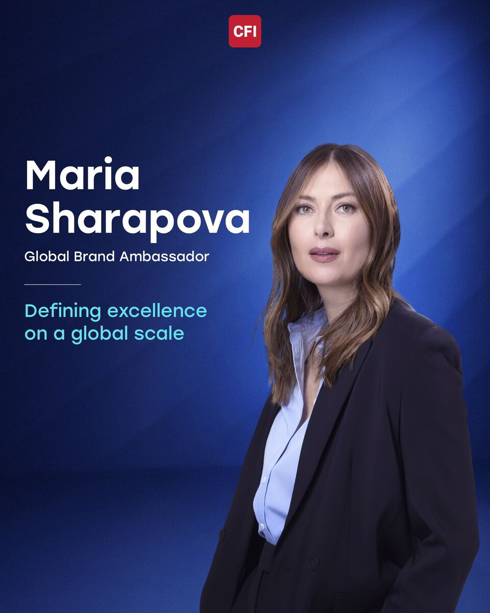 CFI Welcomes Maria Sharapova as Global Brand Ambassador