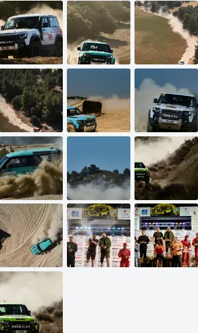 Challenging conditions for round three of the 2024 Defender Rally ...