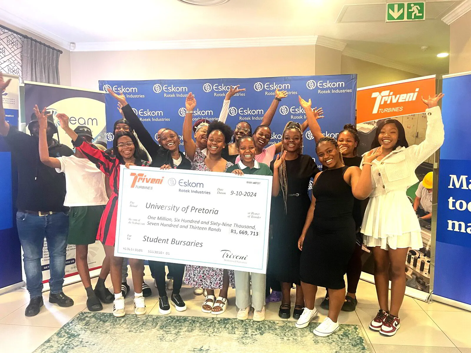 Triveni Turbines and Eskom Rotek Industries award UP students with ...