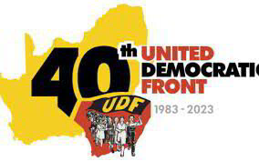 TIME TO ACT Celebrating the 40th Anniversary of the United Democratic Front