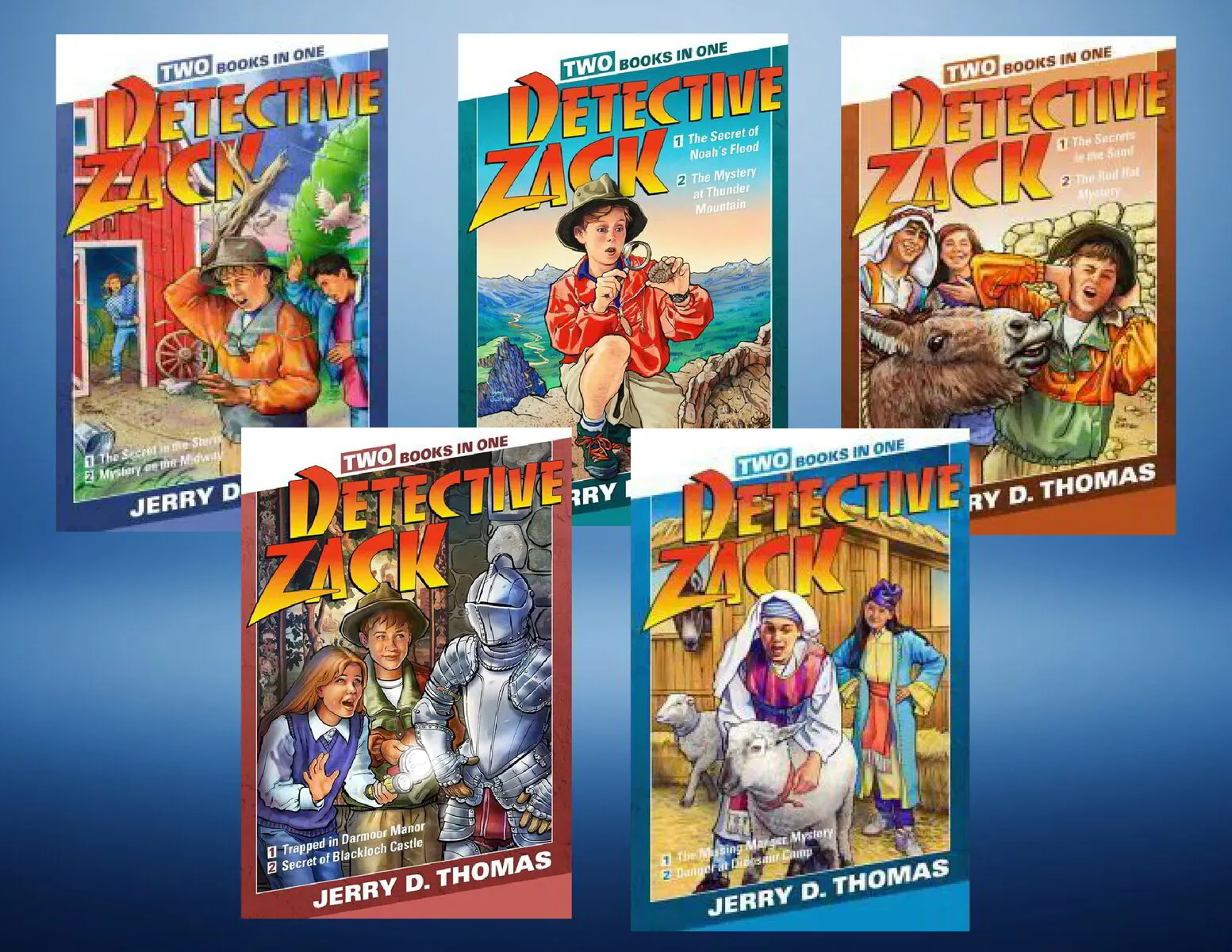 Detective Zack COLLECTION, 5 books! 20% OFF!