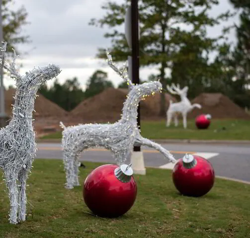 Jubilee Decor - Giant Fiberglass Christmas Decorations