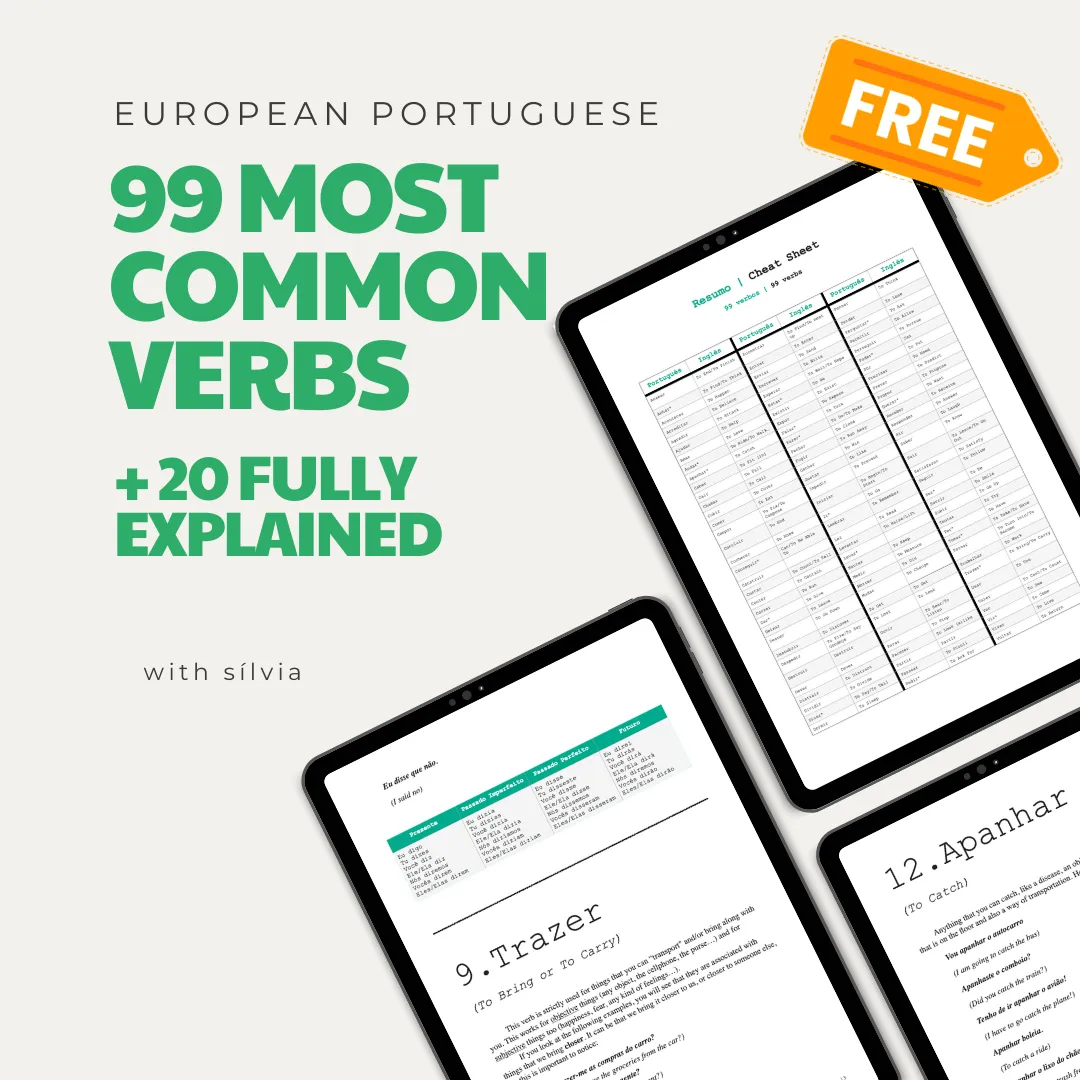 Get your Free Resources to Kickstart your European Portuguese
