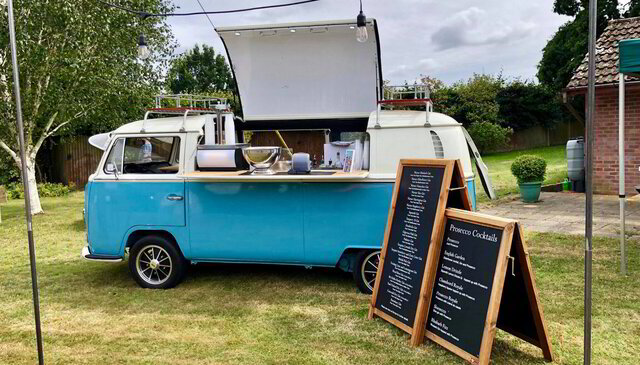 In Fine Spirits | Vintage VW Mobile Bars, Wood Fired Pizza and Burgers