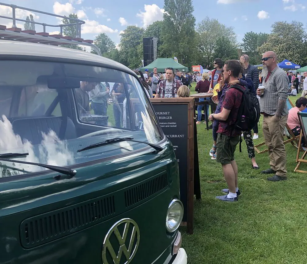Festival Catering with In Fine Spirits | Vintage VW Bars and Street Food