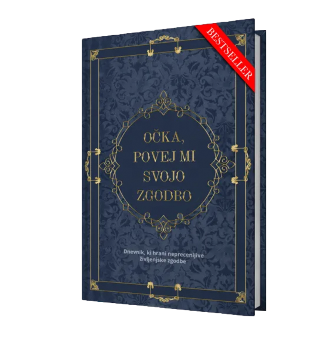 Očka, povej mi svojo zgodbino (TRDA VEZAVA ) / Knjiga – dnevnik Očka, povej mi svojo zgodbino (TRDA VEZAVA ) / Knjiga – dnevnik