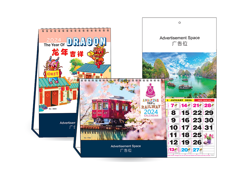 Calendar, Diary, Red Packet, Green Packet Printing Services in Penang ...