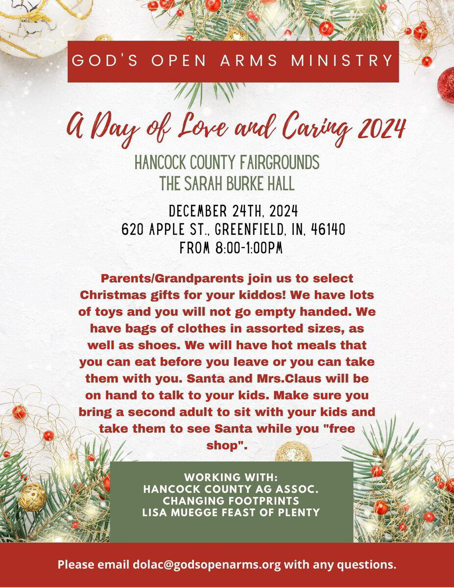 2024 Day of Love and Caring Flyer