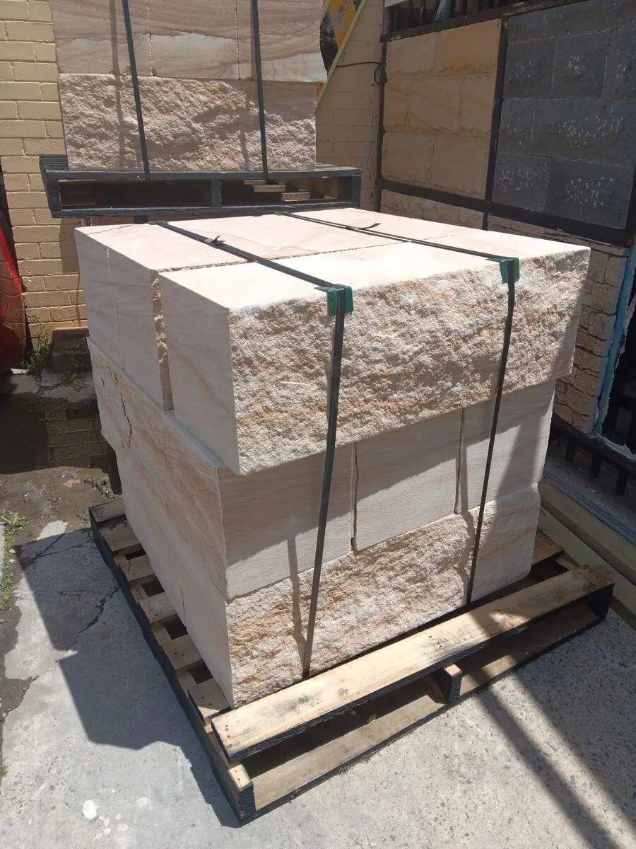 Split Face Sandstone Blocks