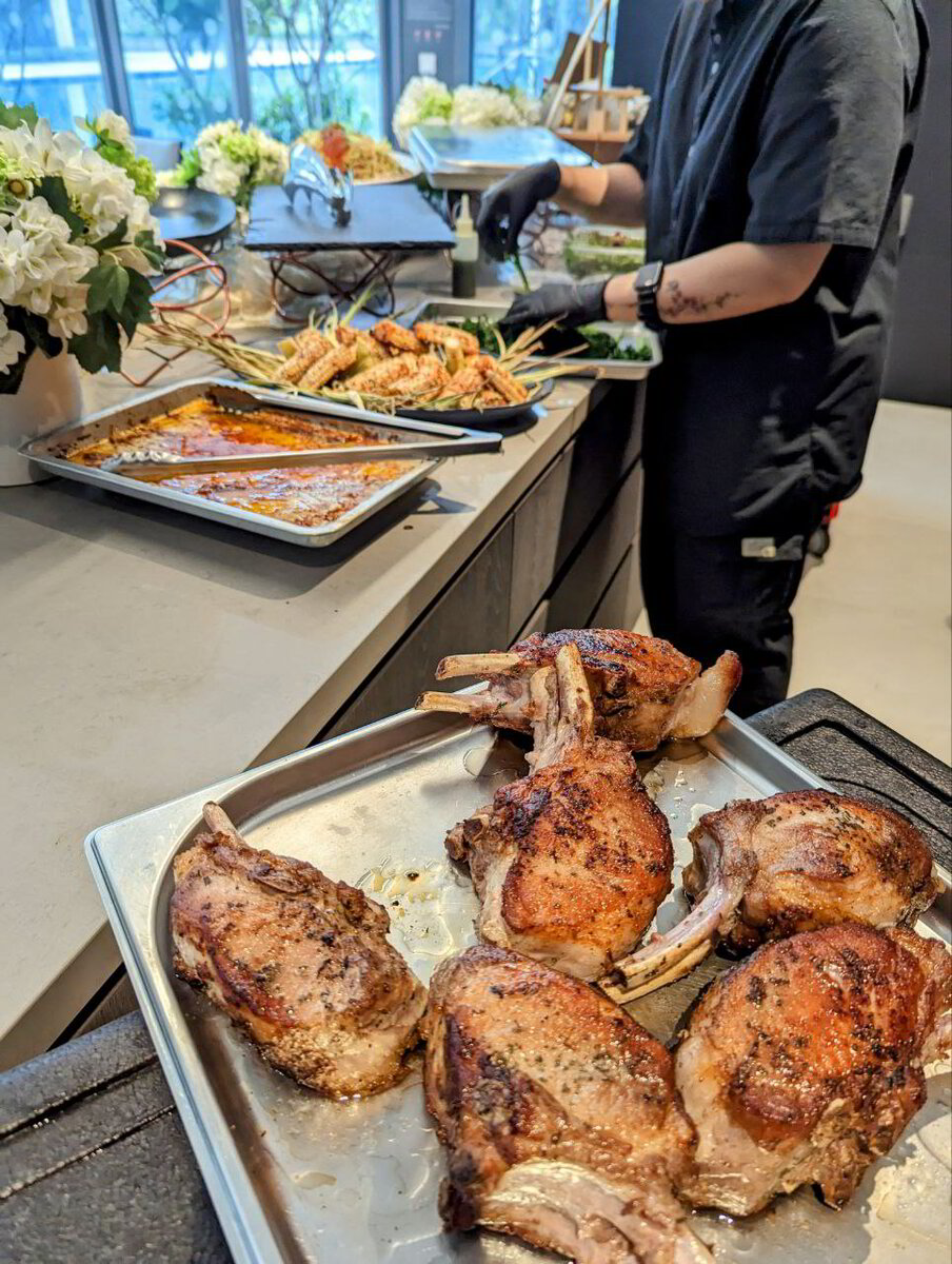 Live Station BBQ | Barbeque Catering with Chef | Chef De Maison