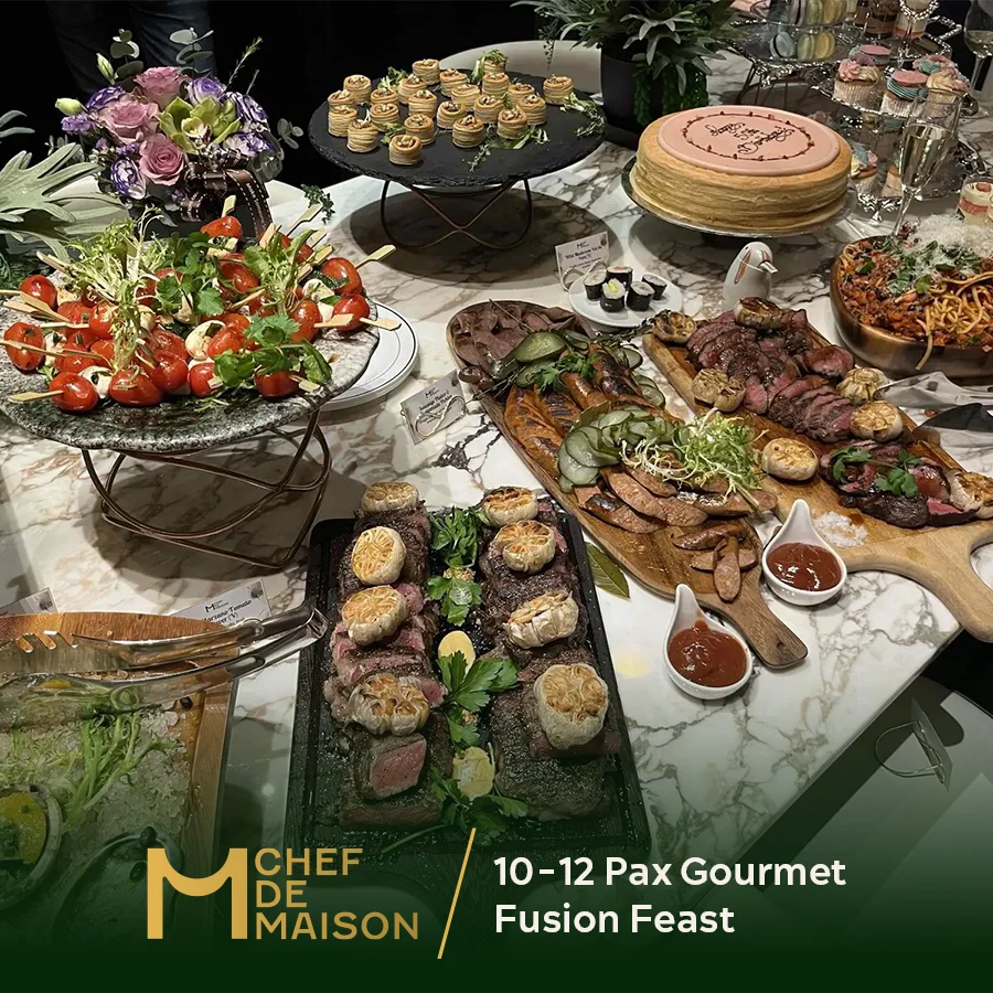 12-Pax Gourmet Fusion Feast | Exquisite Dining Experience for Your Group
