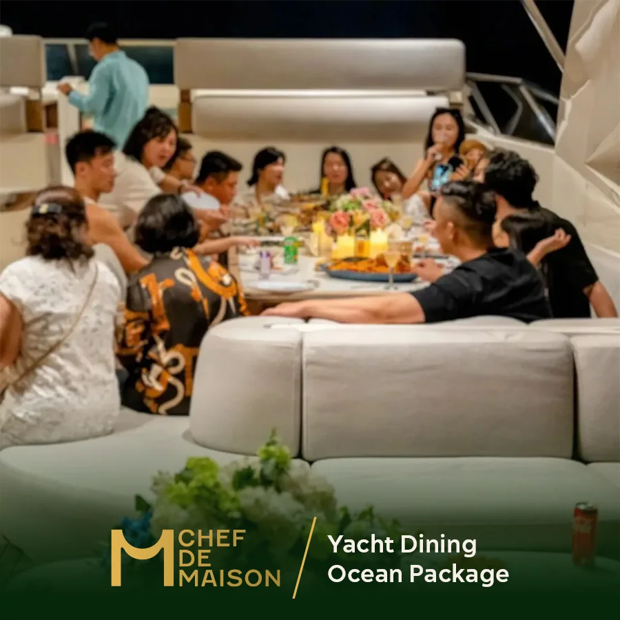 Luxury Yacht Dining Ocean Package | Gourmet Experience for 8-10 Guests ...