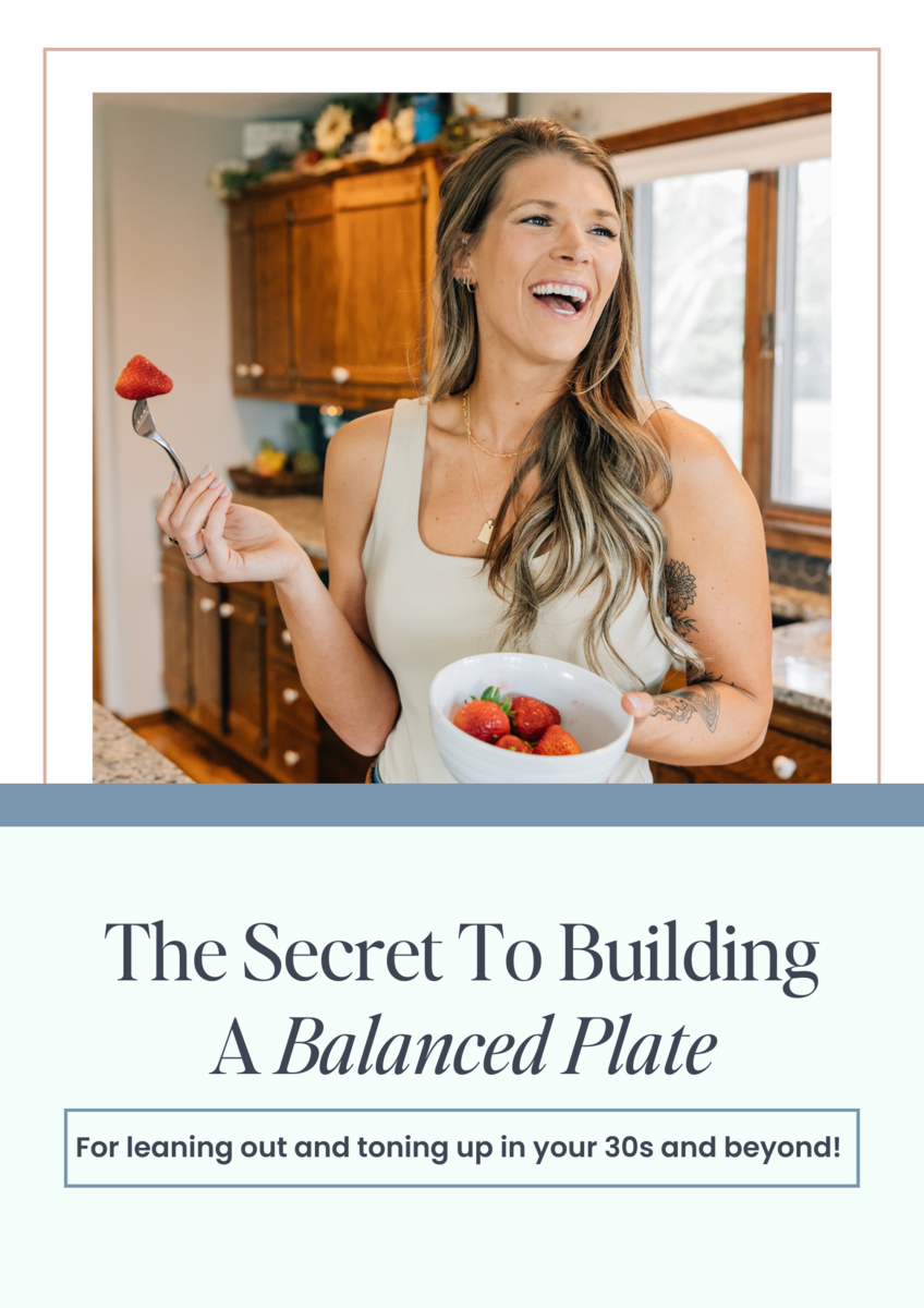 The Secret to Building a Balanced Plate...