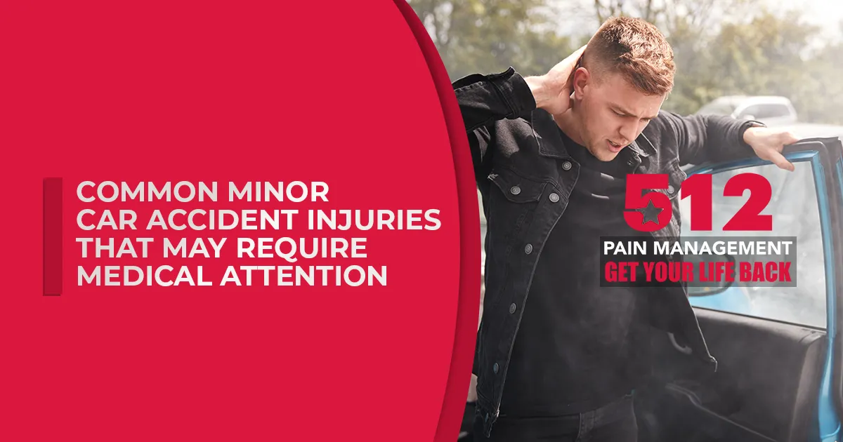 Common Minor Car Accident Injuries That May Require Medical Attention