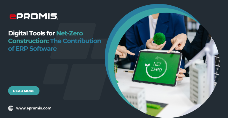 Digital Tools for Net-Zero Construction: The Contribution of ERP Software