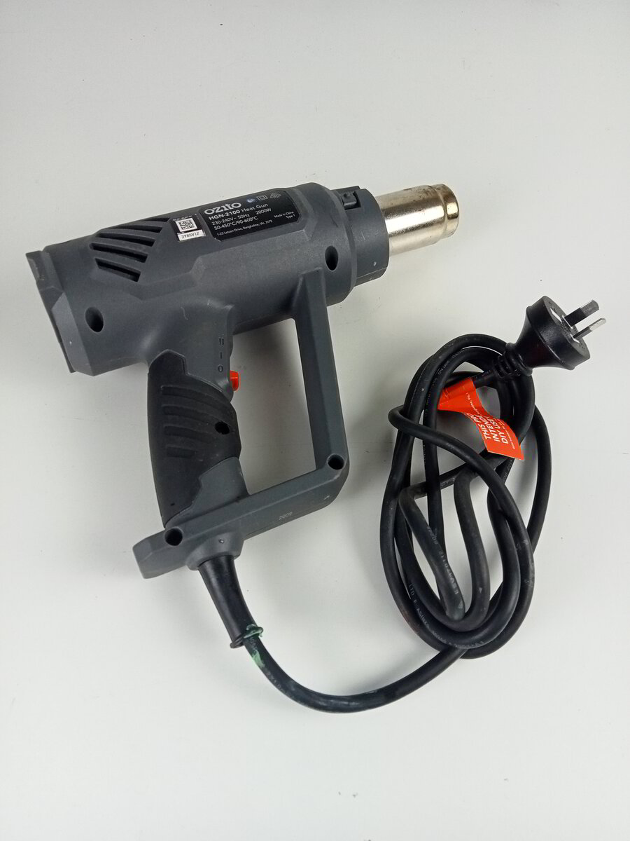 Fan forced heat gun