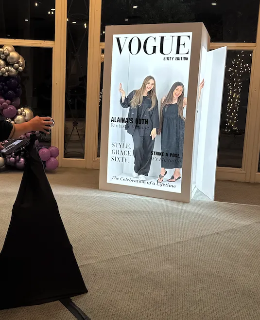 Magazine Photo Booth Rental | EY Photobooth, Los Angeles