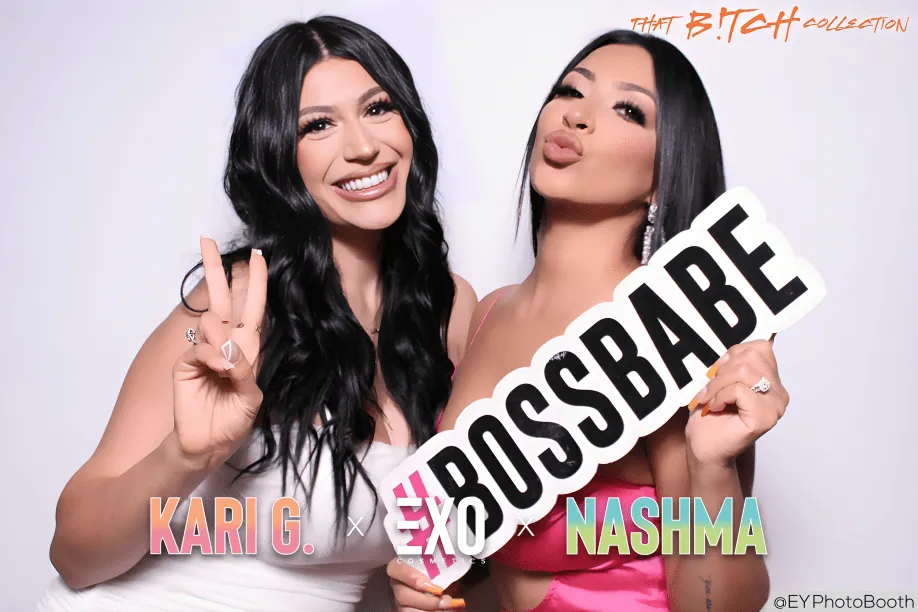 Black and White Photo Booth | Kardashian Photo Booth | EY Photobooth ...